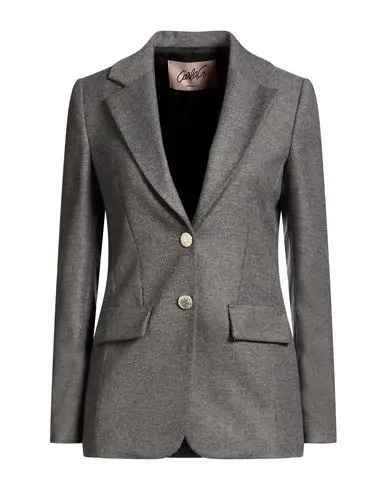 CARLA G. Blazer Size Wool, Polyester, Polyamide, Viscose, Elastane