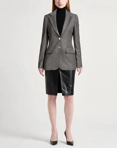 CARLA G. Blazer Size Wool, Polyester, Polyamide, Viscose, Elastane
