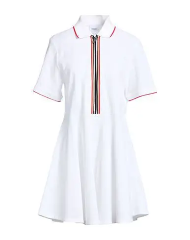 Burberry Cotton Polo Dress - White