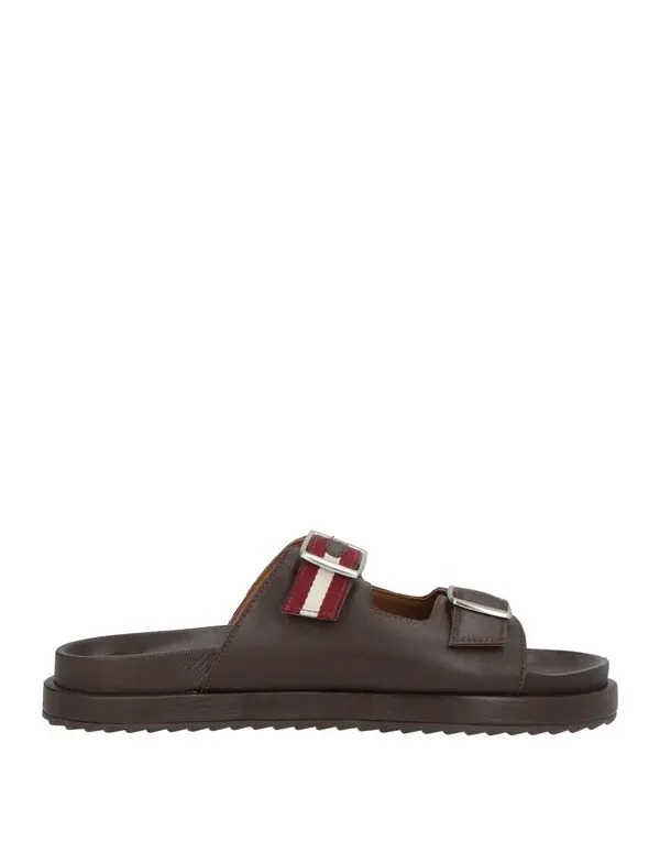 Bally Leather Sandals With Buckle Fastening