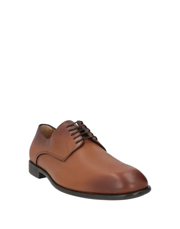 FERRAGAMO Derby Shoes Calfskin Lace-up