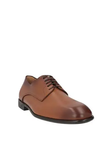 FERRAGAMO Calfskin Lace-up Derby Shoes