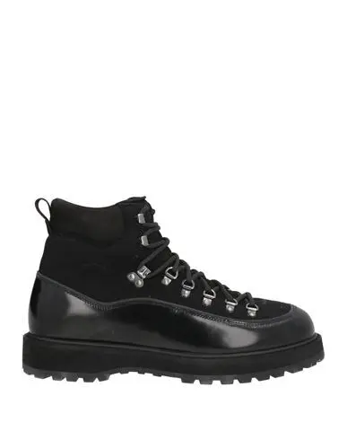 Diemme Ankle Boots Size Leather, Textile Fibers - Black