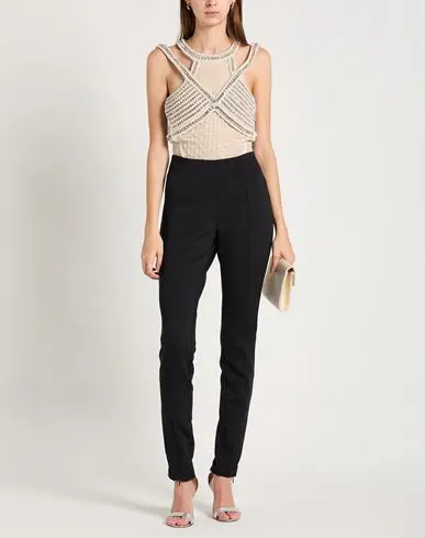 Elisabetta Franchi Bodysuit Ivory Size Polyamide, Elastane