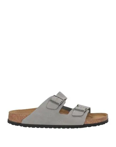 BIRKENSTOCK Sandals Size Leather - Grey