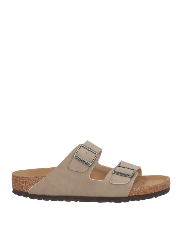 BIRKENSTOCK Sandals Light Brown Size Synthetic Material