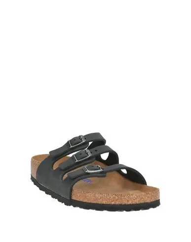 BIRKENSTOCK Leather Sandals With Buckle Fastening
