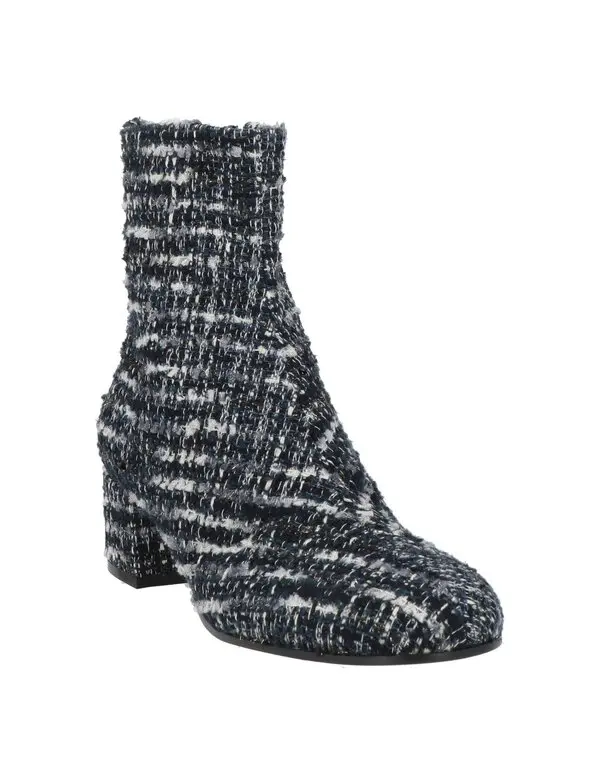 GIANVITO ROSSI Ankle Boots In Textile Fibers