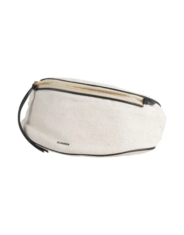 JIL SANDER Belt Bag Textile Fibers, Leather - Beige