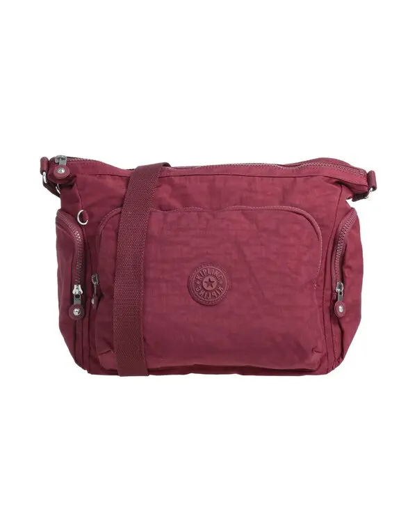 KIPLING Cross-body Bag Burgundy Polyamide, Polyester