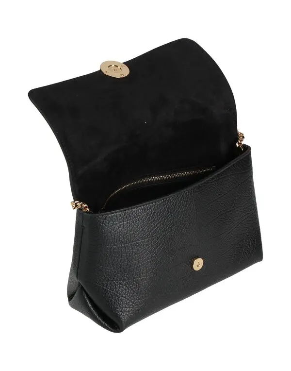 Burberry Leather Crossbody Bag - Black