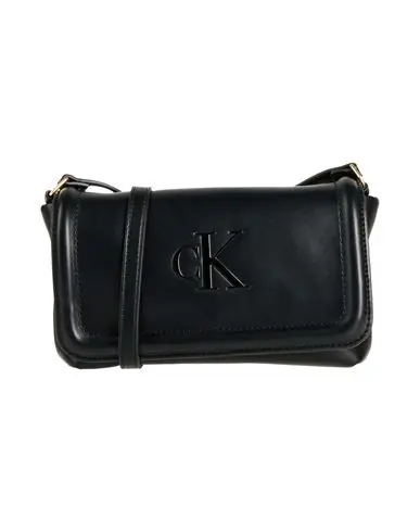 Calvin Klein Cross-body Bag Taupe Polyurethane - Black