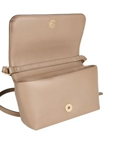Calvin Klein Taupe Polyurethane Cross-body Bag - Grey
