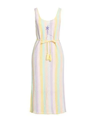 ARIZONA LOVE Midi Dress Pastel Size Cotton - Yellow