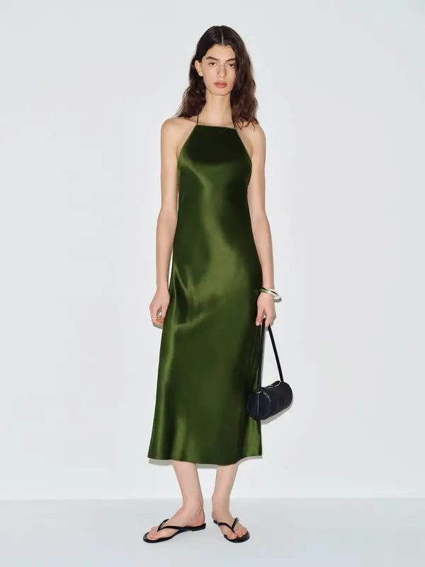 REFORMATION Petites Maripaz Silk Dress