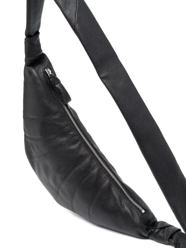 LEMAIRE Croissant Medium Leather Shoulder Bag