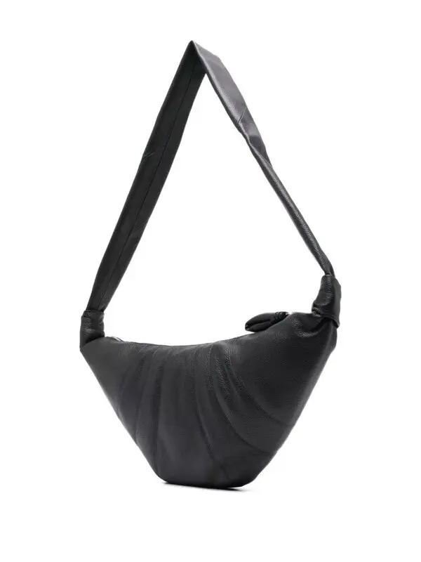 LEMAIRE Croissant Medium Leather Shoulder Bag