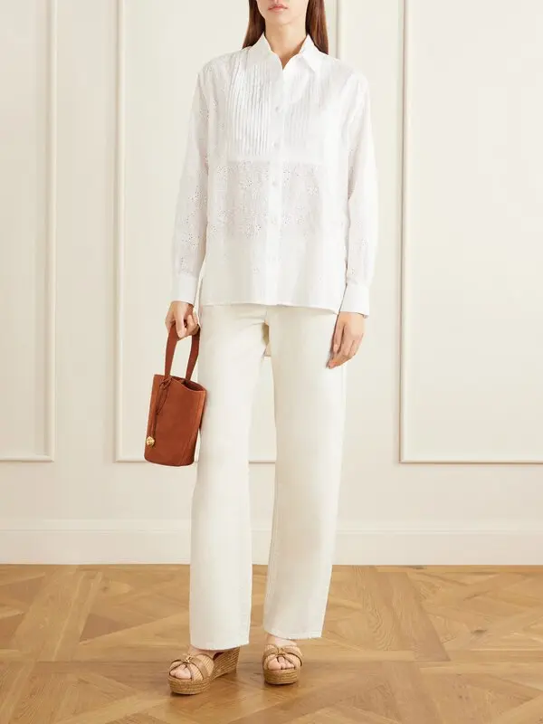 JIMMY CHOO Leda Raffia And Leather Platform Espadrilles