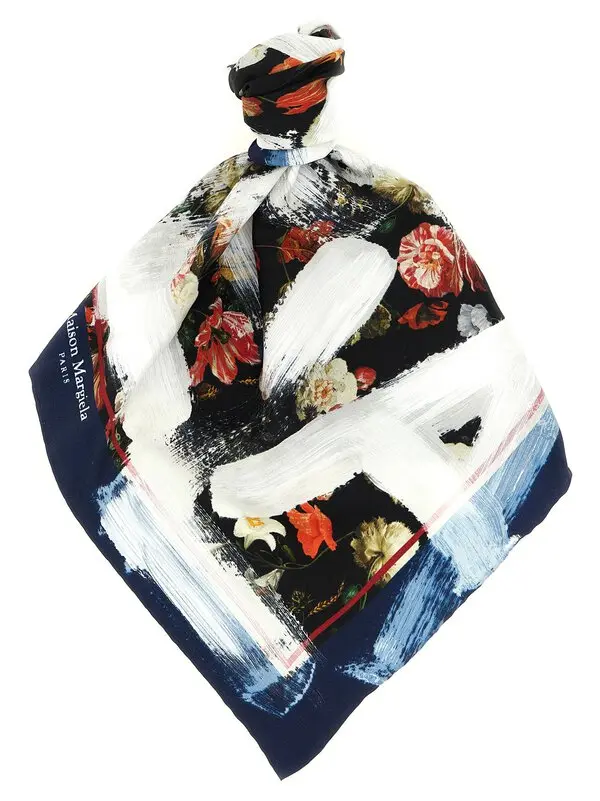 MAISON MARGIELA Silk Scarf - Multicolor