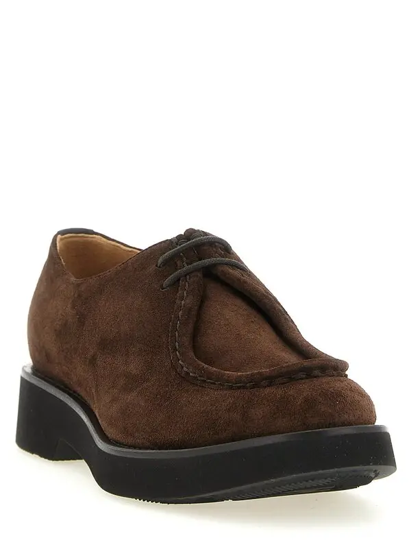 Church's Nelly Suede Lace-up Derby Shoes