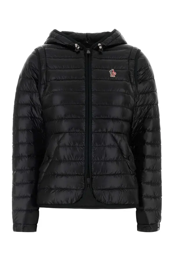 Moncler Nylon Karuras Down Jacket - Black