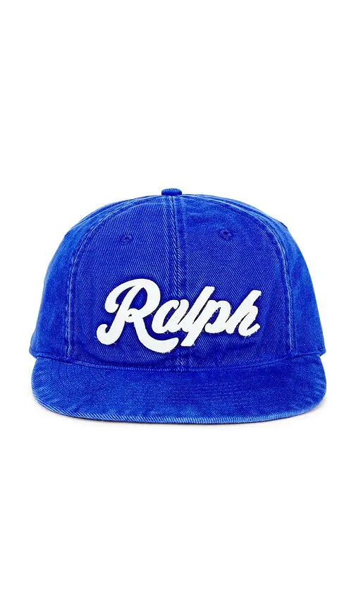 Polo Ralph Lauren Embroidered Logo Baseball Cap - Blue