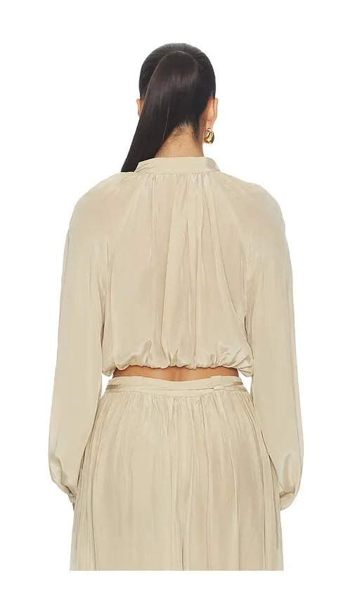 CAMILA COELHO Nerea Cropped Top