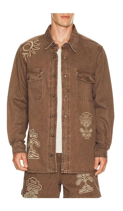 Agua Bendita Ethan Shirt In . Also