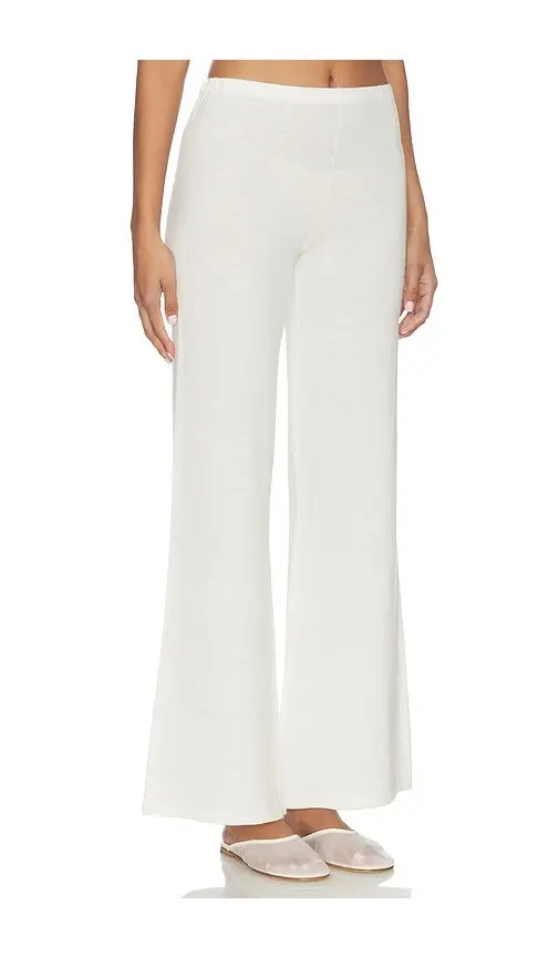 Eterne Low Waist Flare Pant - Ivory