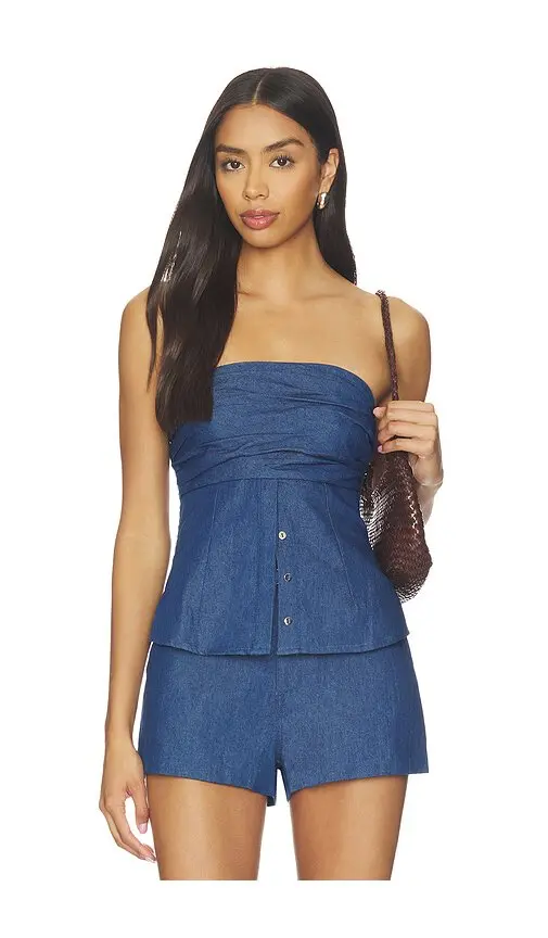 SOVERE / Quinn Bodice In Denim