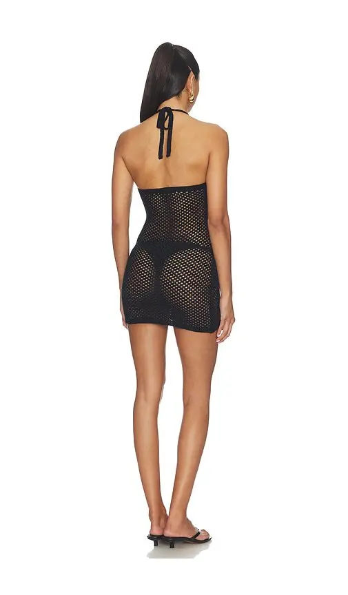 MORE TO COME Afton Crochet Mini Dress