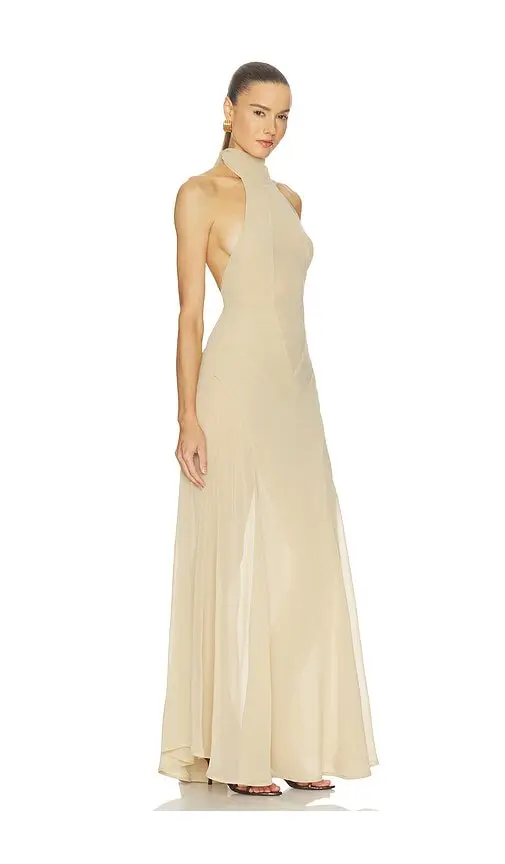 Delfi Sahara Dress In Neutral