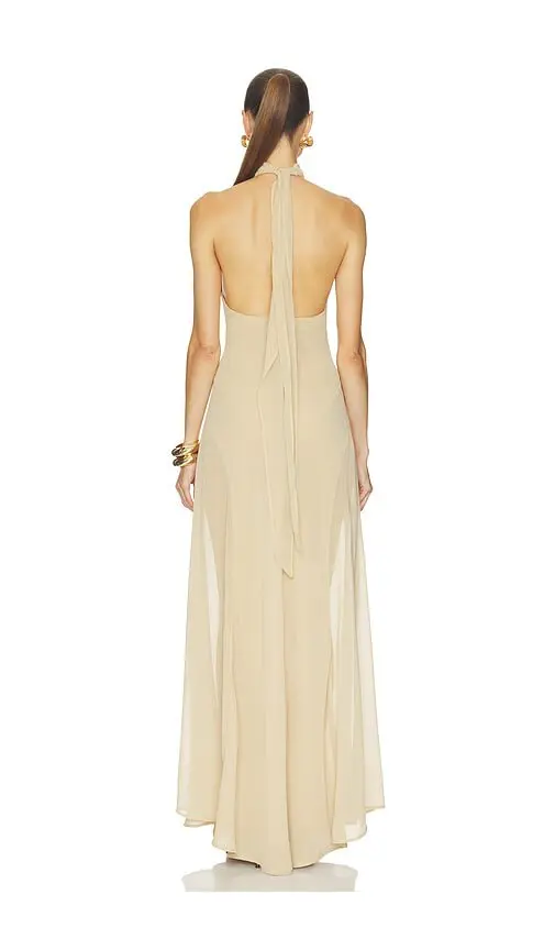 Delfi Sahara Dress In Neutral