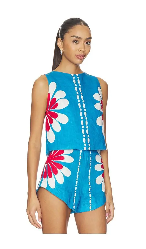 CALA DE LA CRUZ Avelino Top In Blue