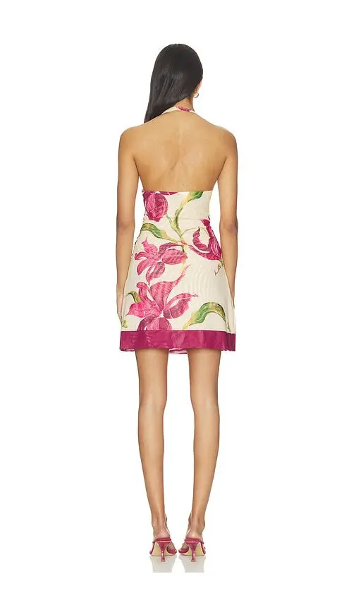 SOVERE / Azalea Mini Dress In ,red