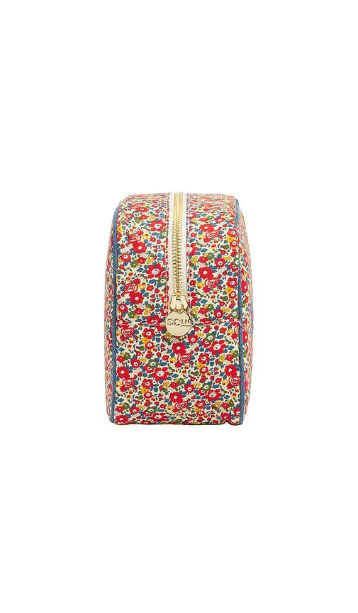 Stoney Clover Lane Hand Embroidered Travel Large Pouch