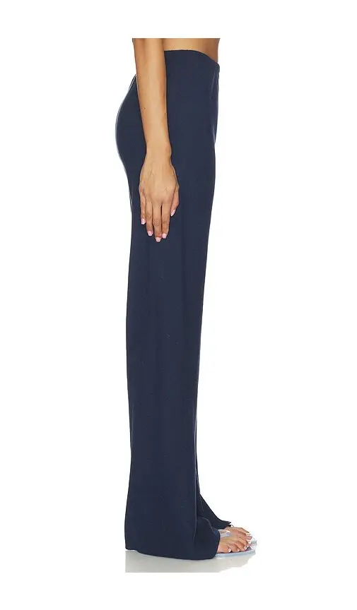 LA LIGNE Linen Colby Pant In Navy