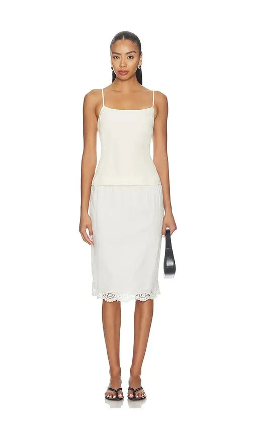 Rue Sophie Coria Top In Ivory