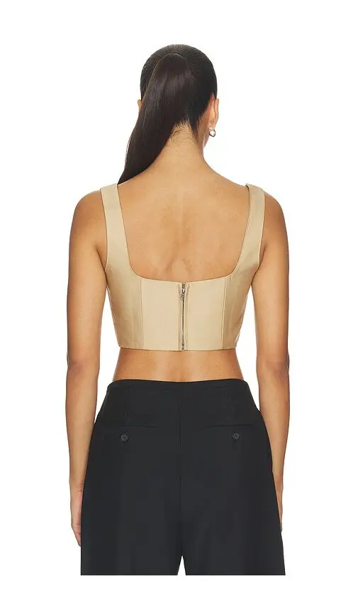 AFRM Kendra Top In Tan