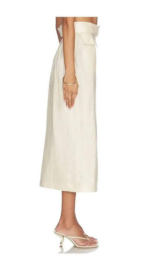 Matthew Bruch Cargo Midi Skirt