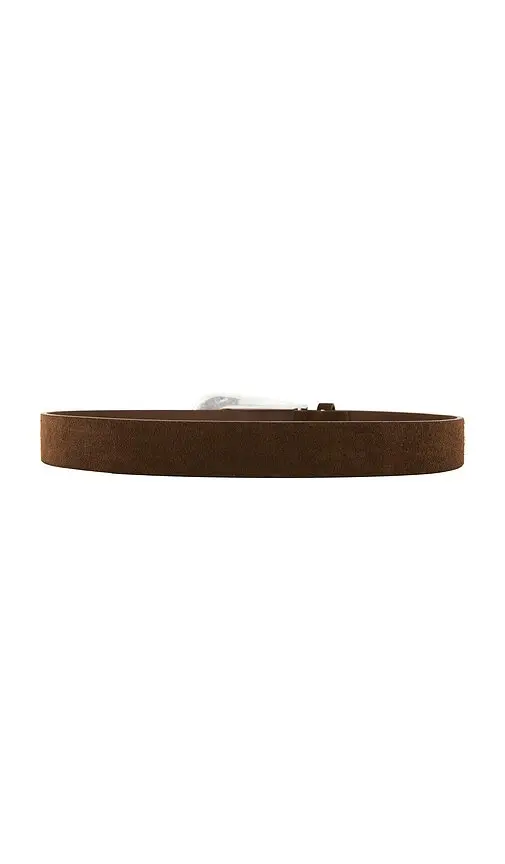 Free People Cannon Suede Belt In Brown