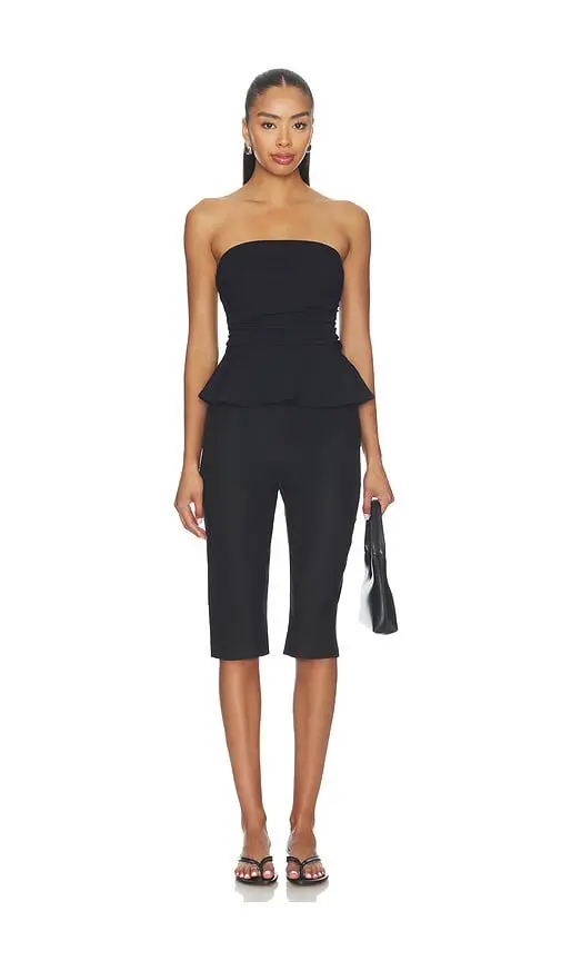 Susana Monaco Tube Gathered Flare Top