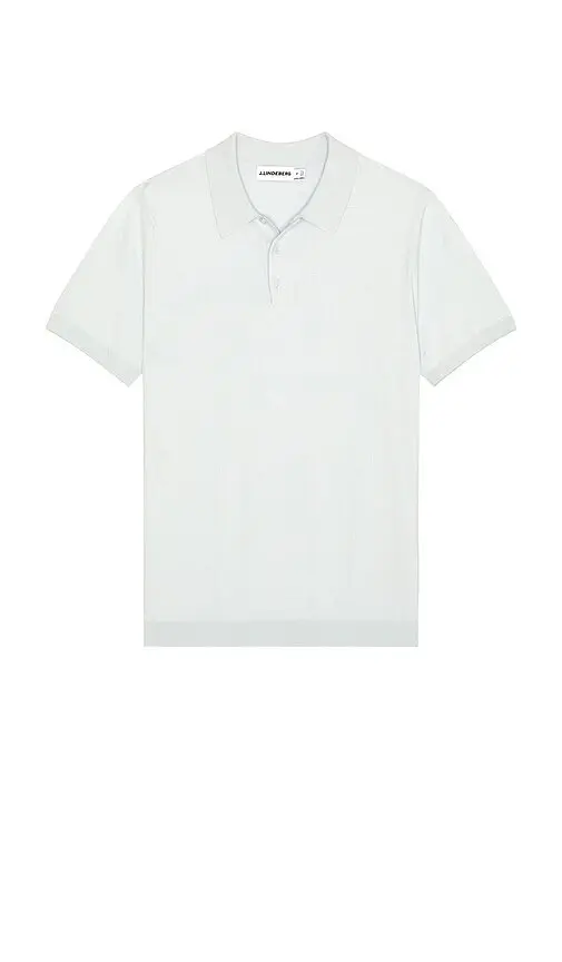 J. Lindeberg Ridge Knitted Polo In White