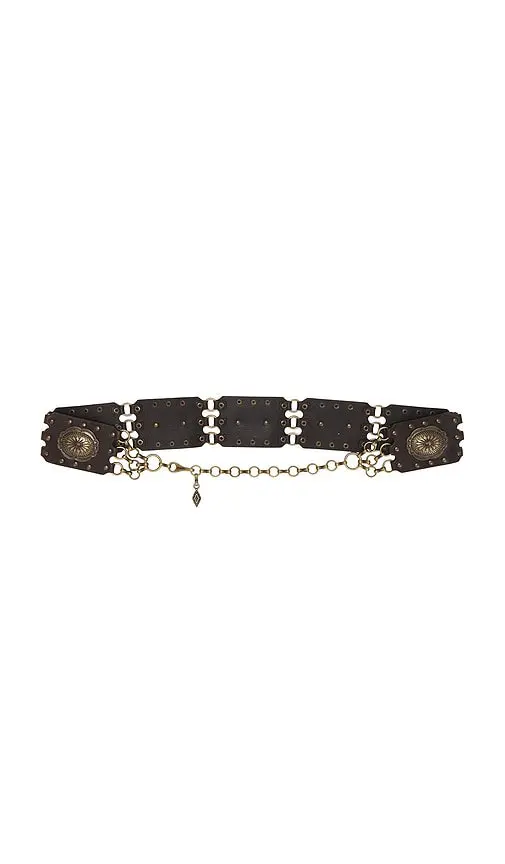 Ba&sh Belt Betsy In Metallic Neutral