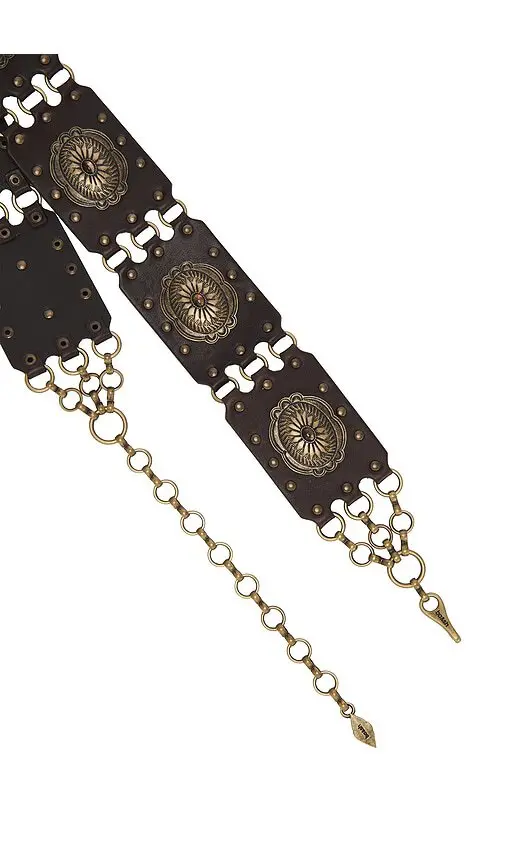 Ba&sh Belt Betsy In Metallic Neutral