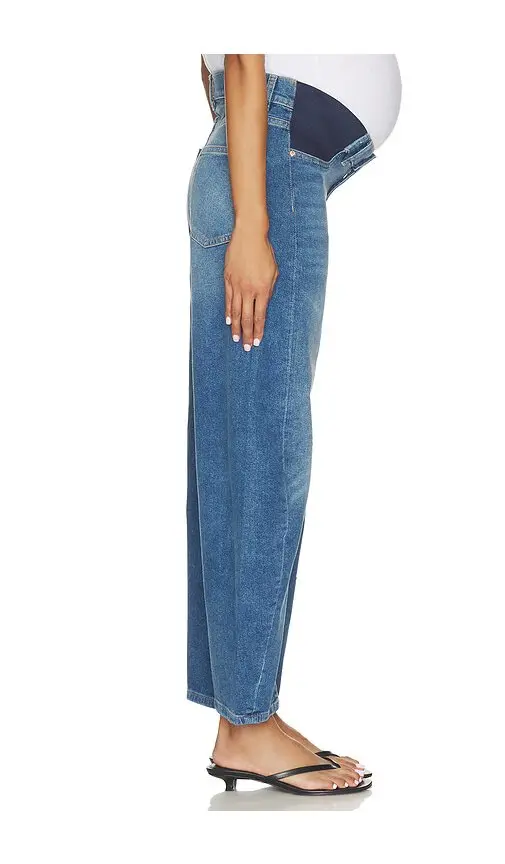 DL1961 Miro Barrel High Rise Maternity Jeans - North Current