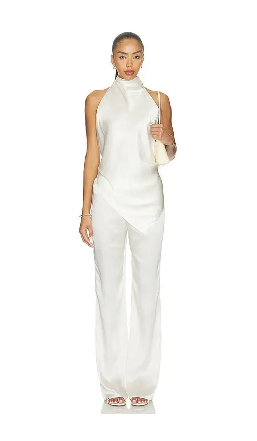 Helmut Lang Tie Scarf Top
