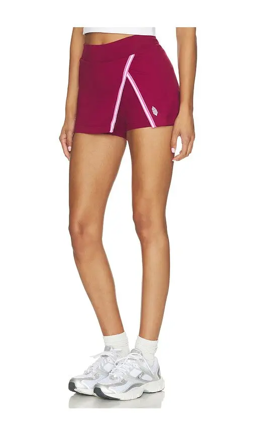 Free People X Forehand Skort In Red