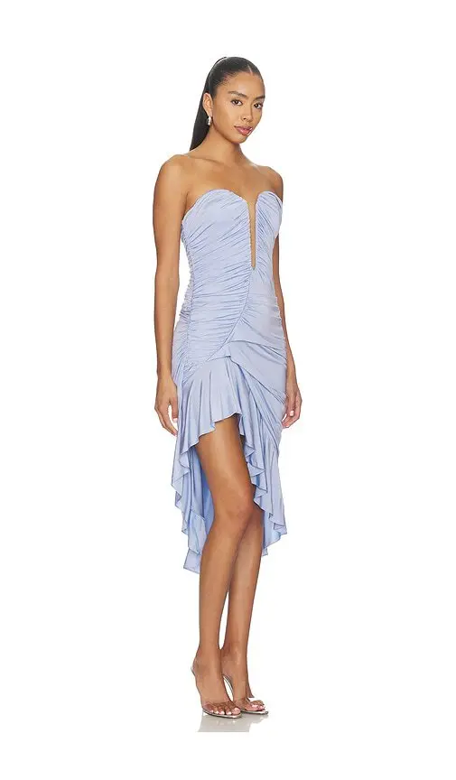 Ronny Kobo Pearlina Dress In Blue