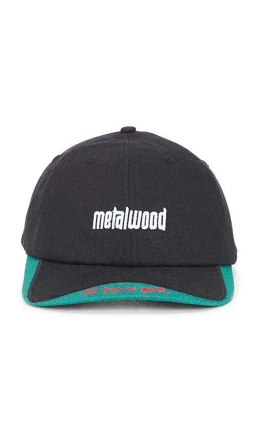 METALWOOD STUDIO Number One Dad Hat - Black